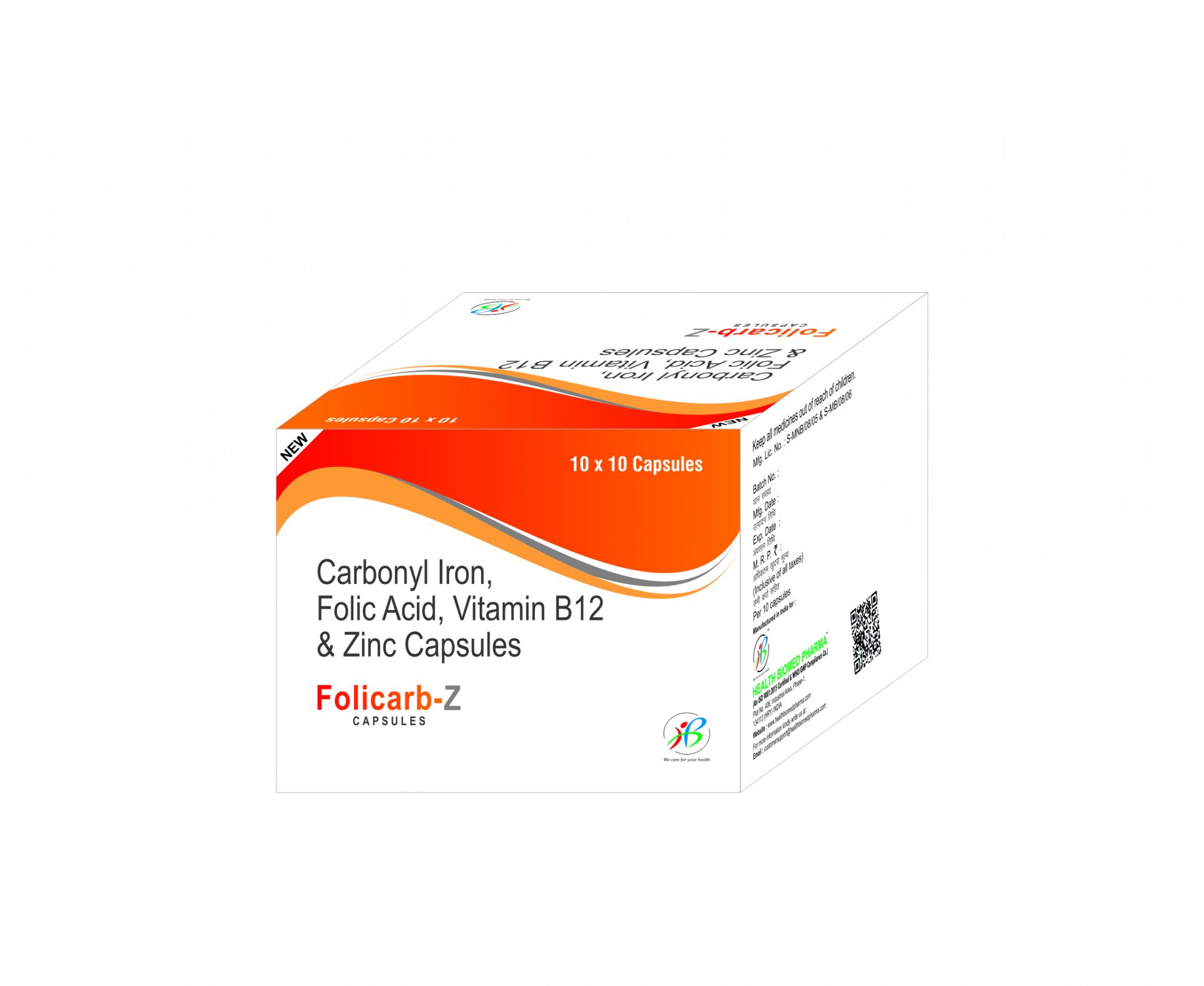 FOLICARB-Z – Health Biomed Pharma
