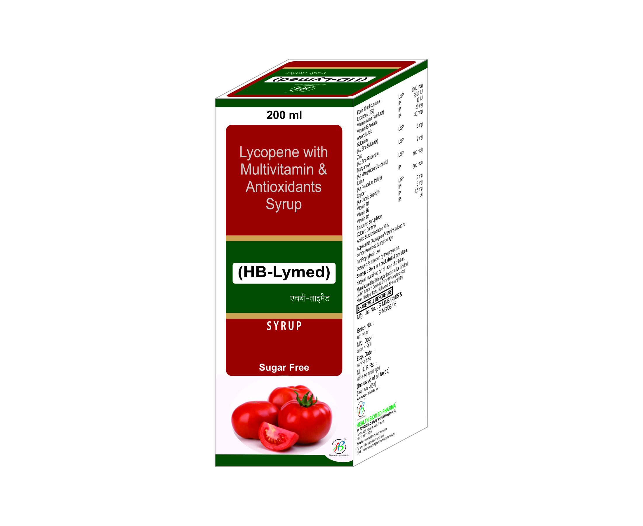 HB-LYMED ( In Drug ) – Health Biomed Pharma